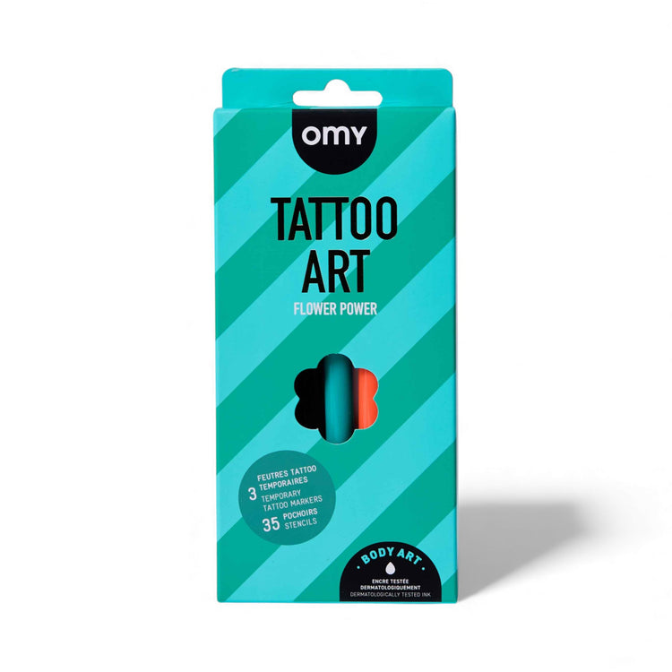 OMY. Tattoo Art - Flower Power – Cozykids.gr